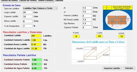 Calculo De Ladrillos Como Hacer Simple