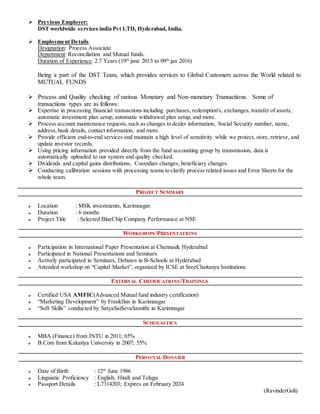 Goli Ravinder SME PDF