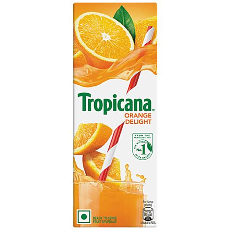 Buy Tropicana Fruit Juice Delight Orange Ml Tetra Online At Best