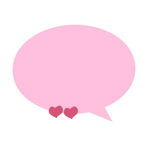 Pink Speech Bubble 26676278 PNG