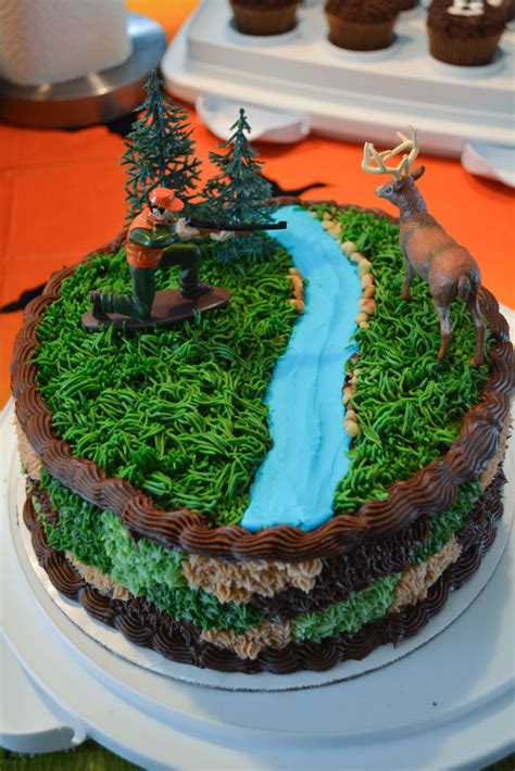 Hunting Camo Cake Decorations Shelly Lighting