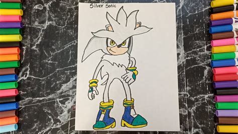 How To Draw Silver The Hedgehog YouTube
