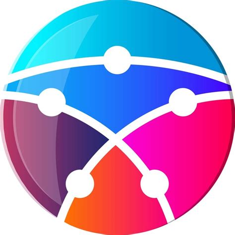 Logotipo do círculo abstrato e ilustração da placa de circuito em