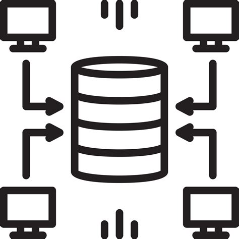 Line Icon For Data Warehouse Vector Art At Vecteezy
