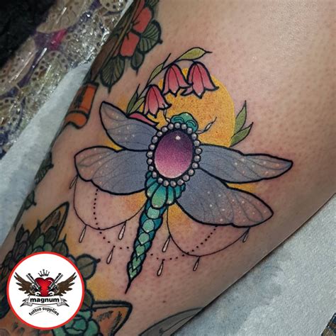 Hanah Elizabeth Did This Beautiful Dragonfly Piece Created With