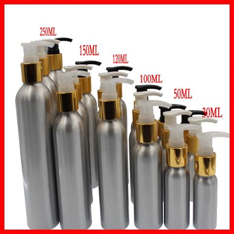 30 50 100 120 150 250ml Aluminum Bottle Cosmetics Bottle Makeup