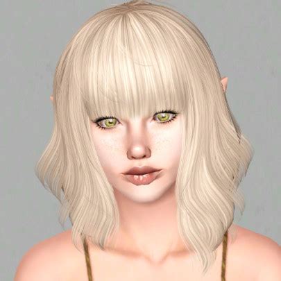 Cazy S Leigh Hairstyle Retextured By Sjoko Sims Hairs