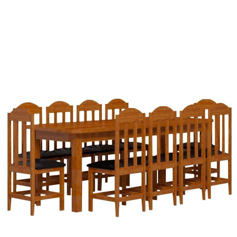 Mesa De Jantar Cadeiras De Madeira Maci A Madeiramadeira