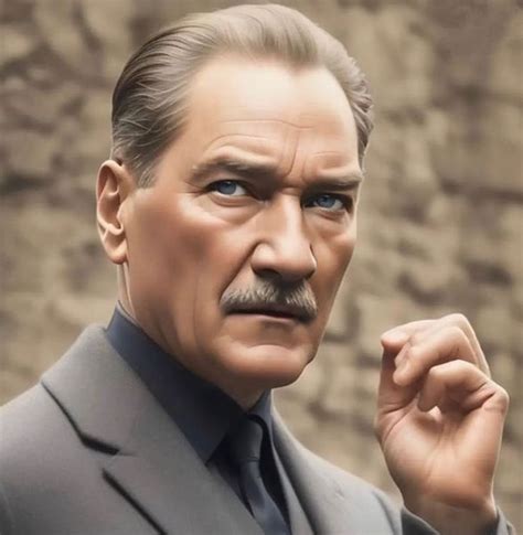 Yapay zeka çizdi Atatürk ün yapay zeka ile oluşturulan fotoğrafları