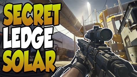 COD AW Glitches Secret Ledge On Solar Advanced Warfare Infected