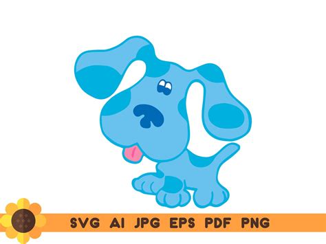 Blue S Clues Svg Aijpg Eps Pdf Png Cricut Etsy The Best Porn Website