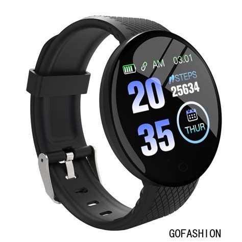 D18 Smartwatch e Bluetooth Prova água Relógio Inteligente Monitor