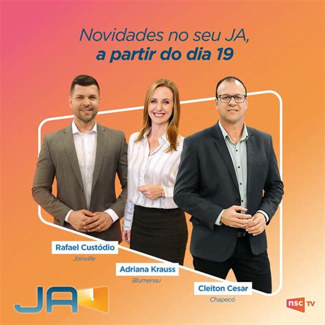 Jornal do Almoço das regiões de Joinville Blumenau e Chapecó amplia