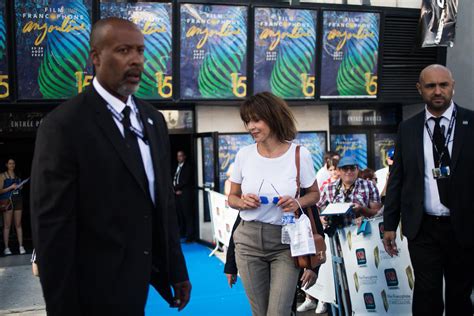 Sophie Marceau au festival du film francophone dAngoulême au cœur de