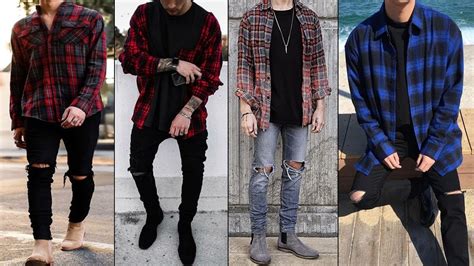 15 Ways To Style Flannel Shirts For Men Men S Fashion 2021 YouTube