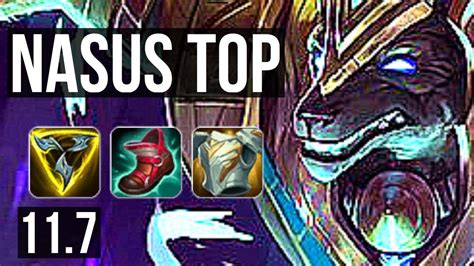 NASUS Vs GANGPLANK TOP 2 6M Mastery 7 2 8 300 Games EUW