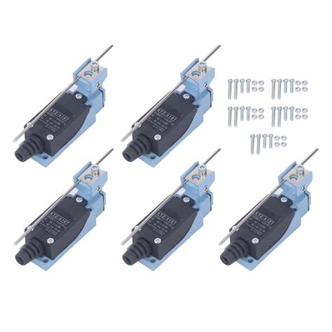 Pcs Momentary Limit Switch Adjustable Rod Lever Arm Travel Switch For