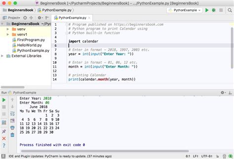 Calendar Program In Python Easy To Use Calendar App