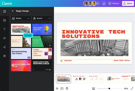 AI Presentatie Maker Maak Presentaties Met AI Canva