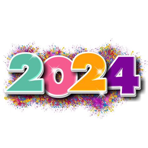 feliz año nuevo 2024 Happy new year wallpaper Birthday cake topper