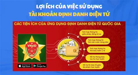 Những lợi ích khi dùng tài khoản định danh điện tử