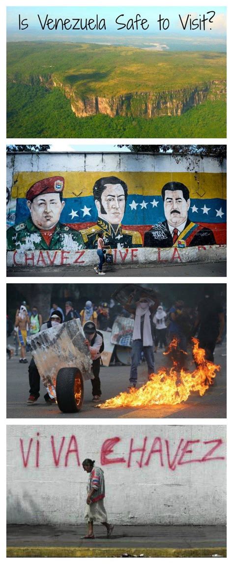 Three Different Pictures With Words On Them That Say Is Venezuela Safe
