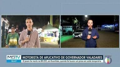 MG Inter TV 2ª Edição Vales MG Motorista de aplicativo é