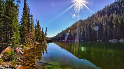 Serene Lake Reflections K Ultra Hd Nature Landscape