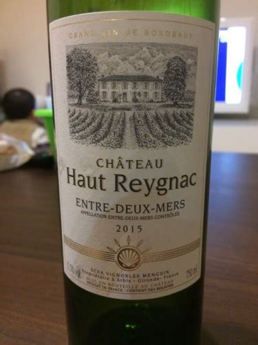 Château Haut Reygnac Entre Deux Mers Vivino US