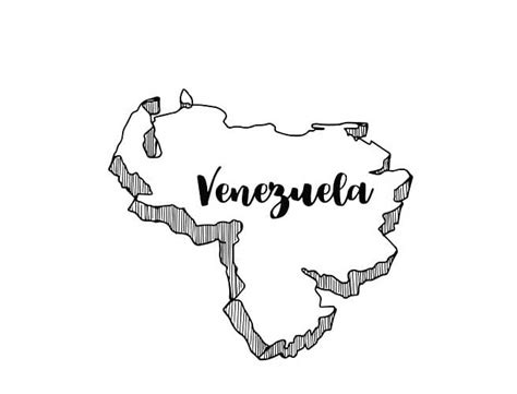 Dibujos De Mapa De Venezuela Para Colorear E Imprimir ColoringOnly