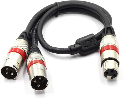 Siyear Symmetrisches Mikrofon Patchkabel Y Kabel Xlr Buchse Auf Dual