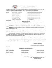 Barangay Resolution Requesting Multi Purpose Building