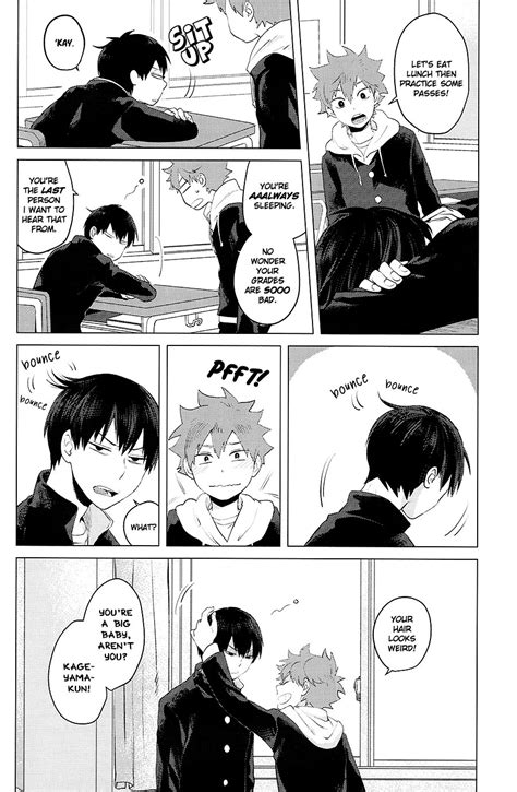 Tamagoya Koshianko Kageyama Kun Wa Uchuujin Desu Ka Haikyuu Dj Eng Page 2 Of 2