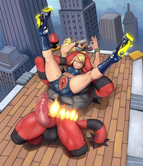 Samus Aran And Incineroar Pokemon And More Drawn By Kabos Danbooru