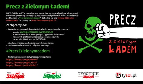 Precz z Zielonym Ładem NSZZ Solidarność Region Mazowsze