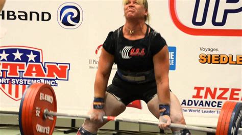 Wc Powerlifting Liane Blyn Kg Deadlift Youtube