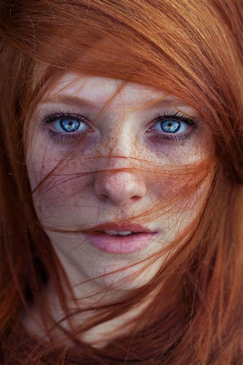 98 Freckled People Wholl Hypnotize You With Their Unique Beauty Red