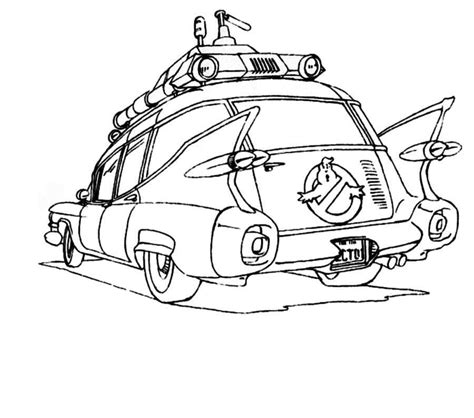 Dibujo De Una Insignia Antifantasma En El Coche Del Cazador Para