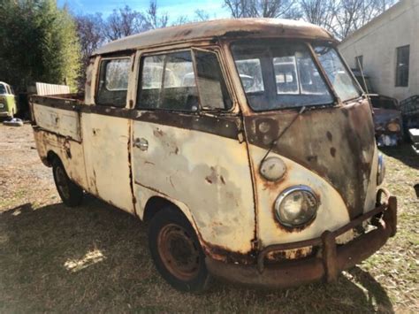 1966 Volkswagen Double Cab Bus Truck For Sale Photos Technical
