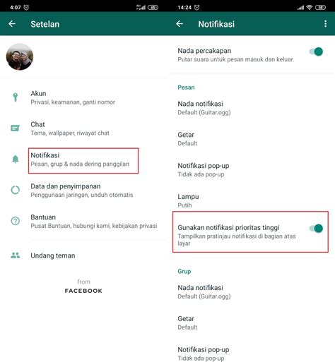 Panggilan WA Tidak Muncul Di Layar Begini Cara Memunculkan Notifikasi