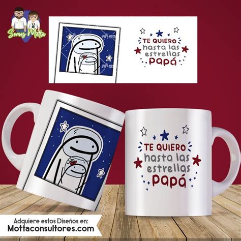Diseños para Tazas FLORK Frases Día del Padre Plantillas Etsy España