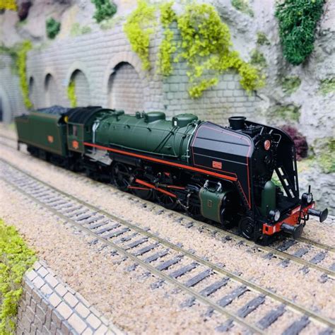 Locomotive Vapeur 141 R 420 Charbon Sncf Ep IV Digital Son JOUEF