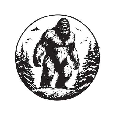 Bigfoot Svg Forest Svg Big Foot Svg Yeti Svg Sasquatch 45 OFF