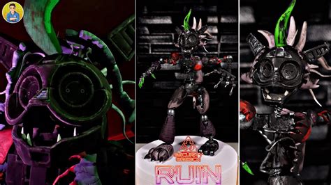 I MADE RUIN ROXANNE WOLF FROM FNAF SECURITY BREACH RUIN DLC PORCELAIN