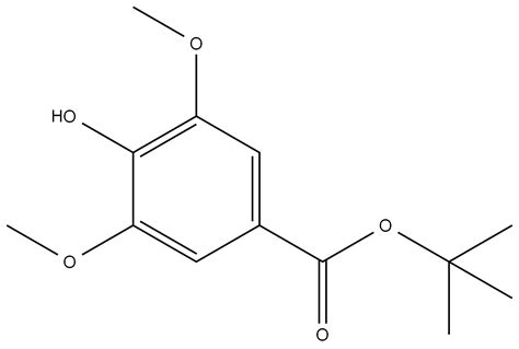 Benzoic Acid 4 Hydroxy 3 5 Dimethoxy 1 1 Dimethylethyl Ester