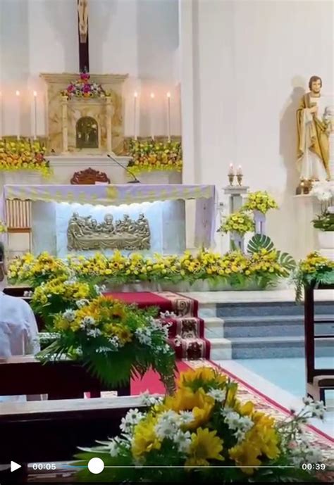 Cắm hoa phụng vụ Giáo Xứ Khiết Tâm en 2024 Flores Semana santa Santos