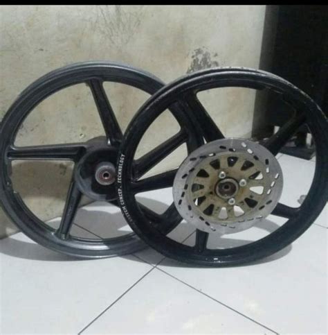 Velg Pelek Racing Depan Belakang Suzuki Smash Shogun Copotan Lazada