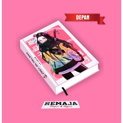 Libro De Bolsillo Cuaderno Tapa Dura Kimetsu No Yaiba NEZUKO A6 A5