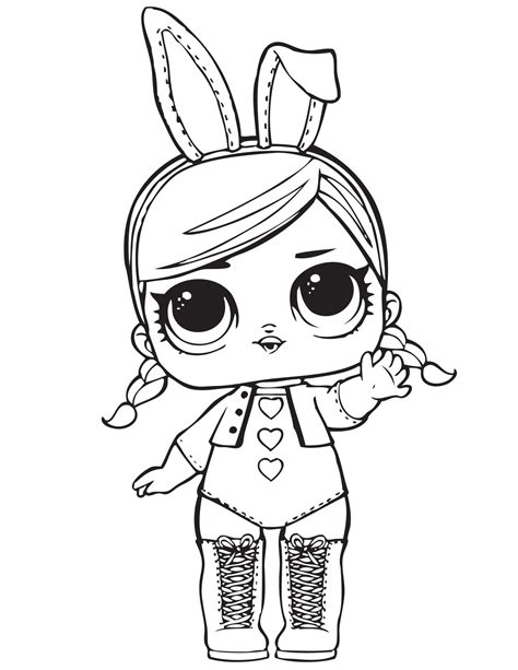 Printable Lol Dolls Coloring Pages