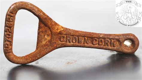 Crown Cork Bottle Opener Restoration YouTube